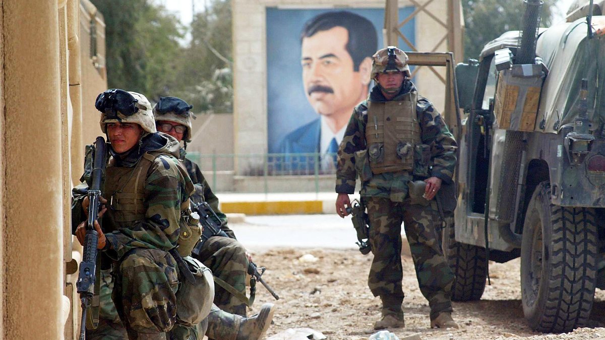 The American invasion of Iraq in 2003 is partially seen as a legacy of ...