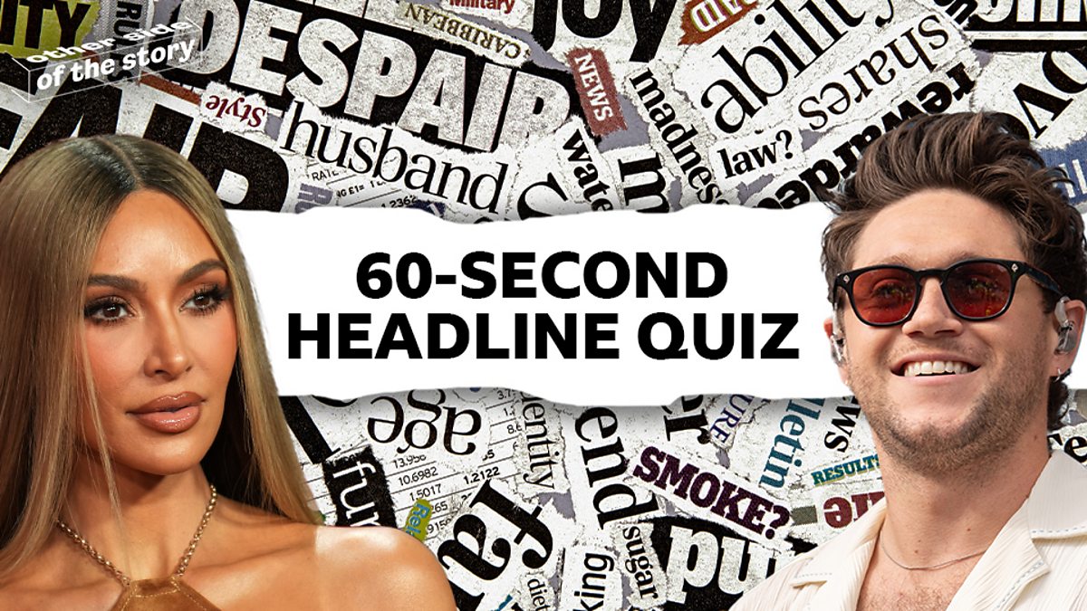 Match the celeb to the headline quiz - BBC Bitesize