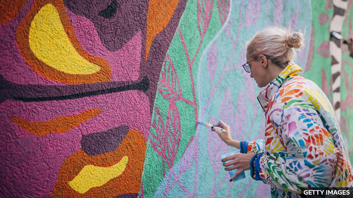 BBC Learning English - 一分钟英语 / 单词 paint 怎么用？