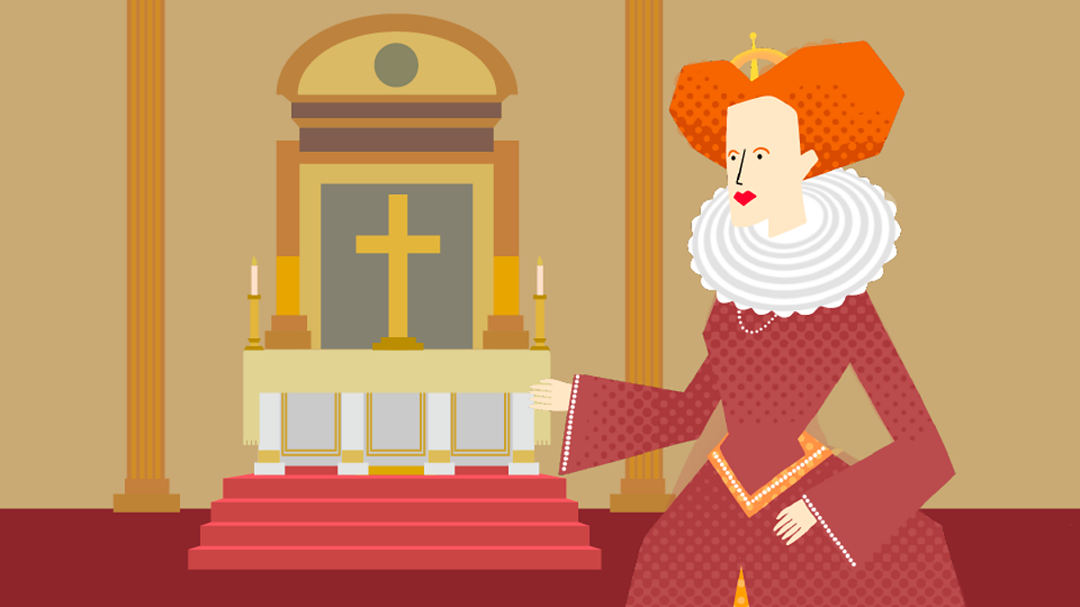 GCSE History questions - Queen Elizabeth I's Religious Settlement GCSE ...
