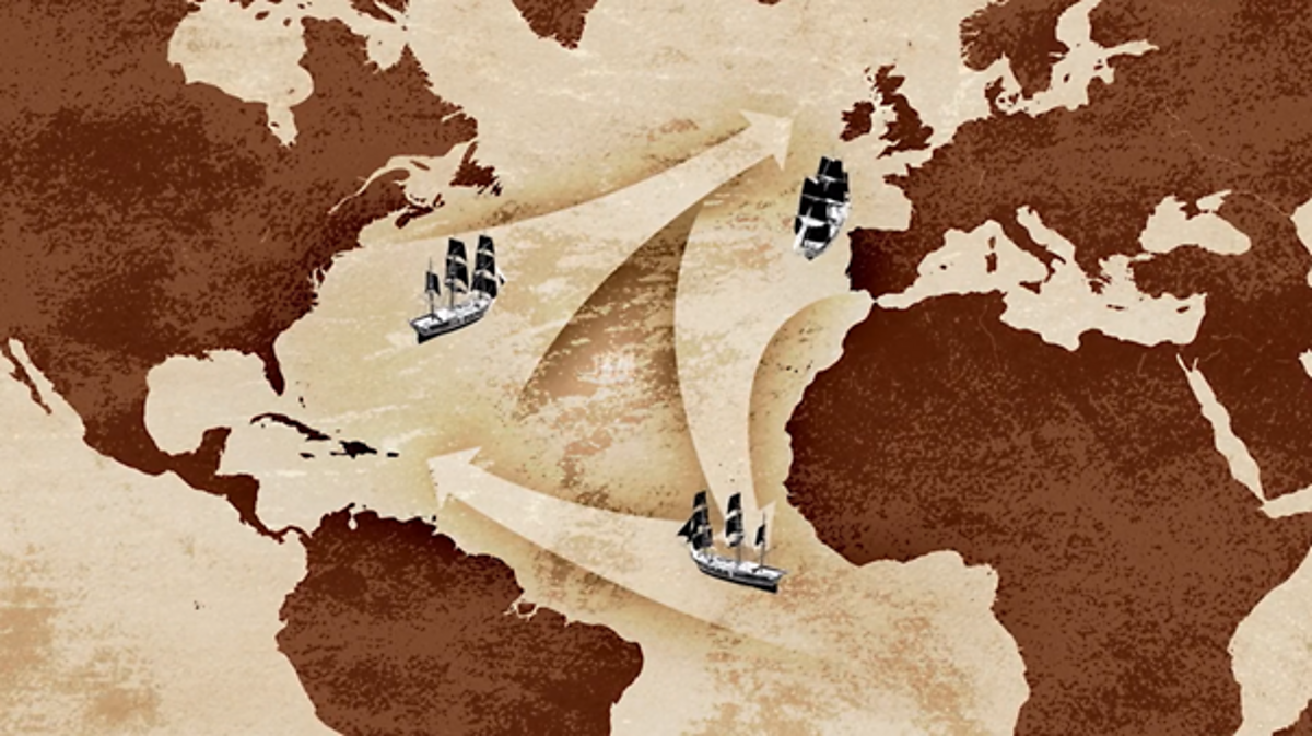 Overview of the triangular trade - BBC Bitesize