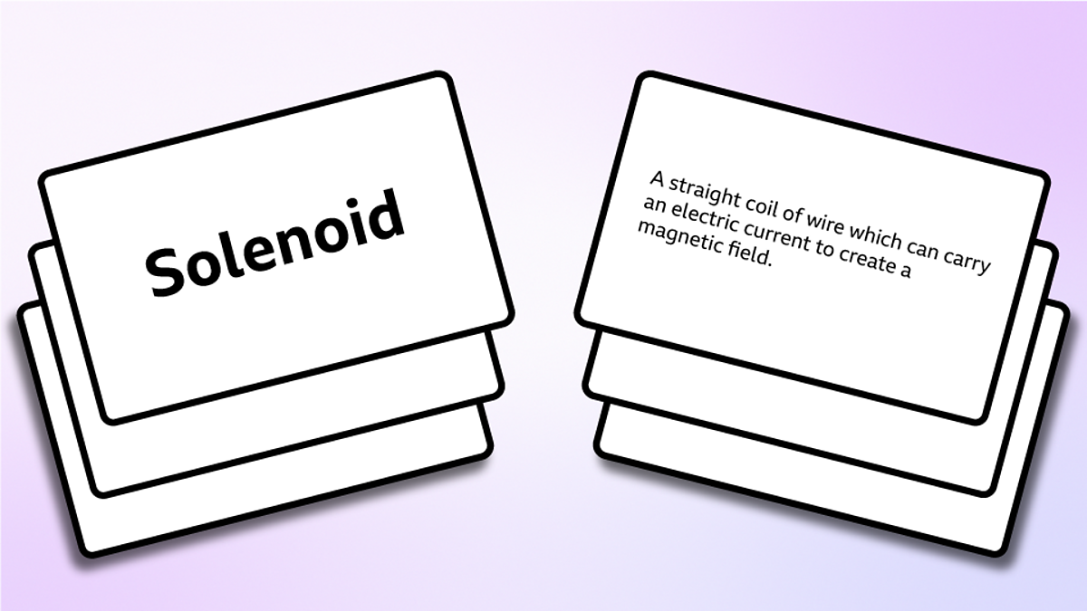 GCSE Physics flashcards - magnetism and electromagnetism - BBC Bitesize