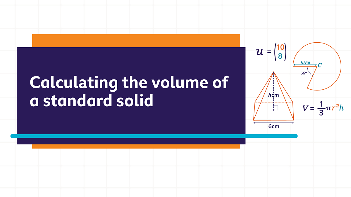 National 5 Maths questions - Calculating the volume of a standard solid - National 5 Maths ...