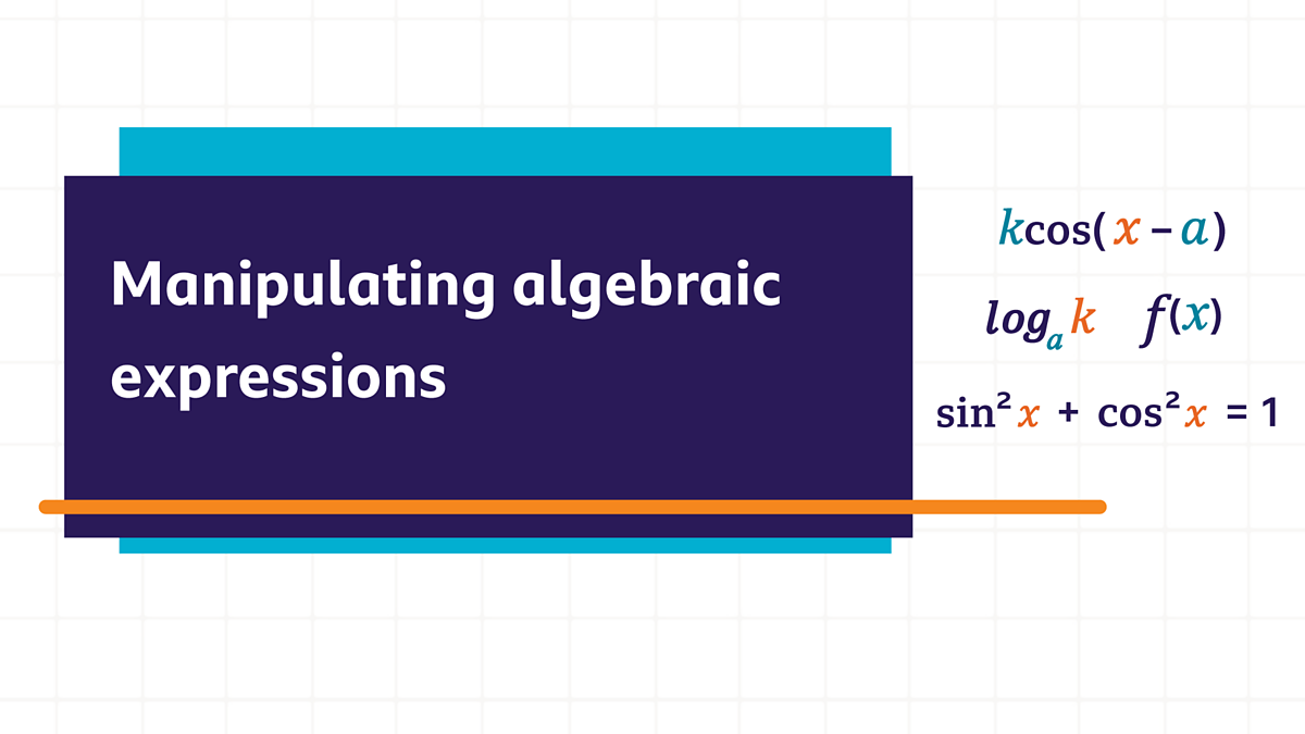 Higher Maths questions - Manipulating an algebraic expression - Higher ...