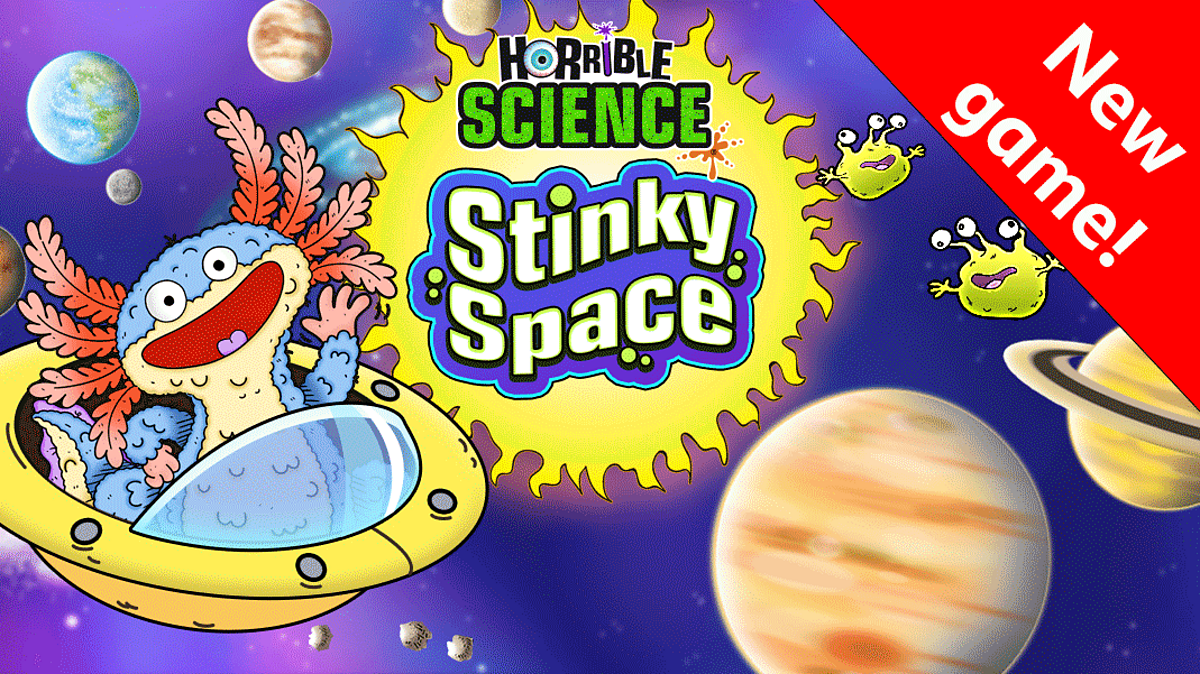 Horrible Science: Stinky Space - KS2 Science game - BBC Bitesize