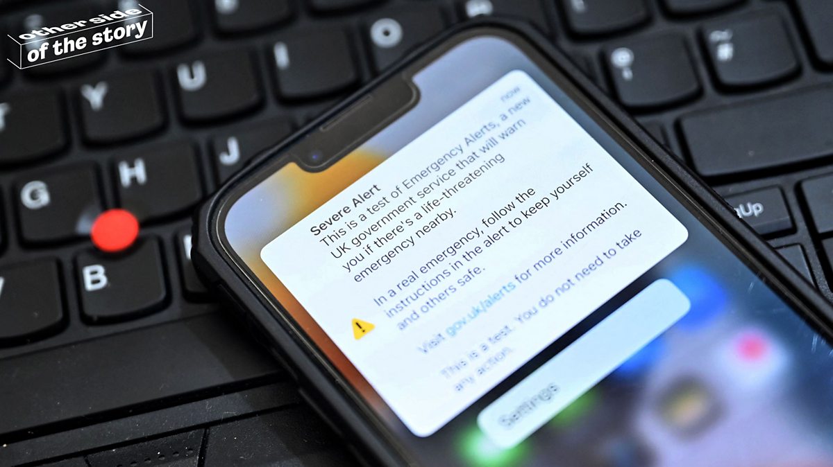 What is the emergency alert test in the UK? - BBC Bitesize