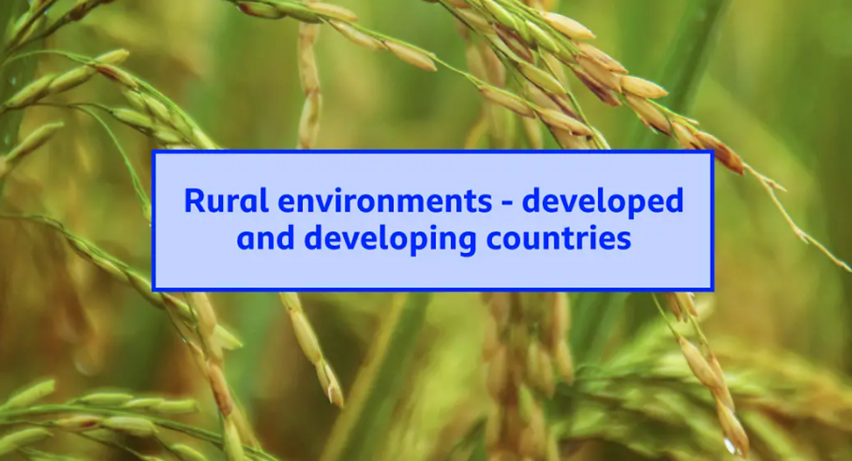 National 5 Geography questions - Rural environments National 5 ...