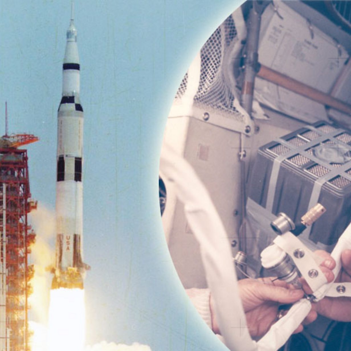 Spacecraft Apollo 13 Footage