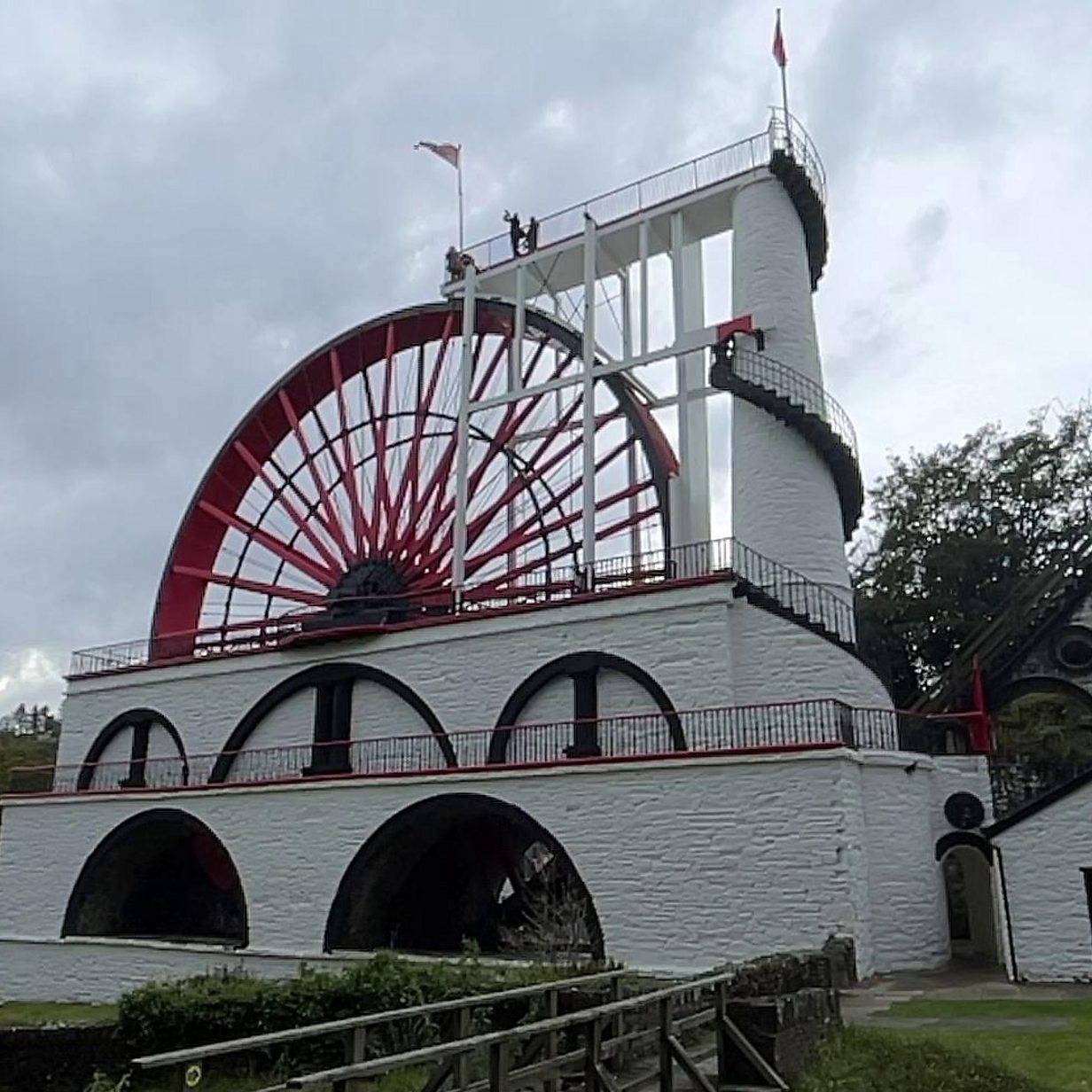Laxey Wheel Diagram