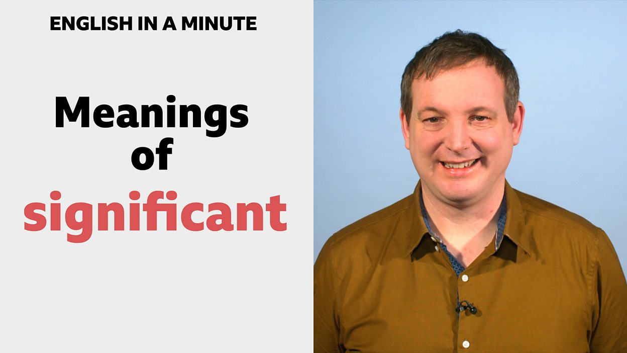 BBC Learning English - Course: English In A Minute / Unit 3