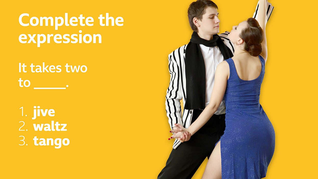 BBC Learning English - Quizzes / Complete the expression