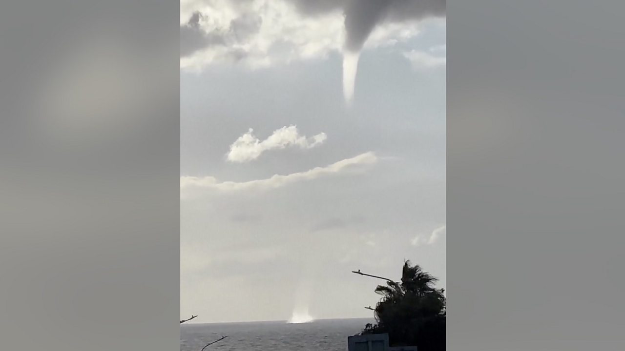 waterspout cyprus