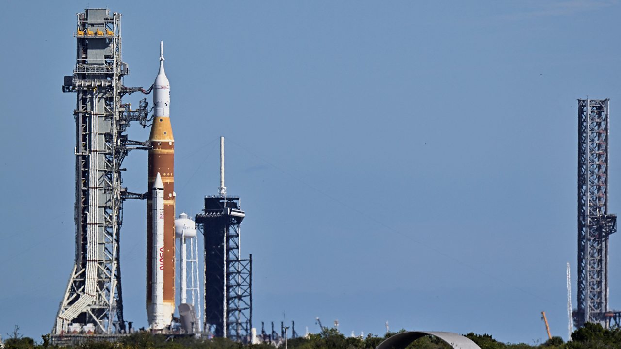 space ship launch pad