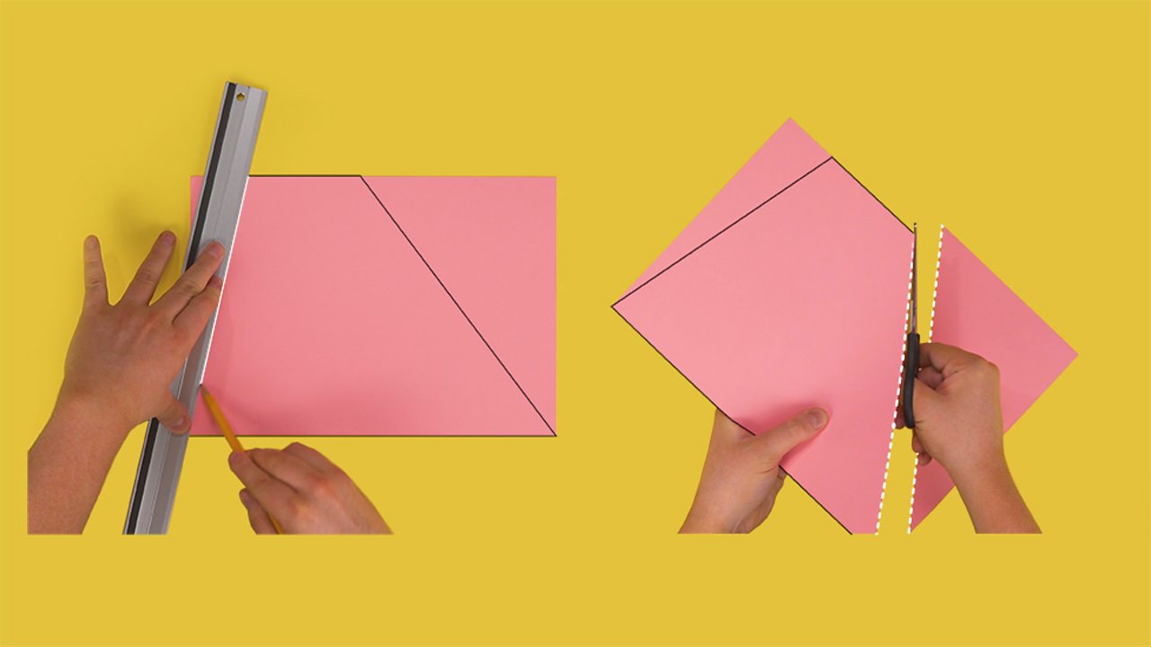 How to prove the formula for the area of a trapezium - BBC Bitesize