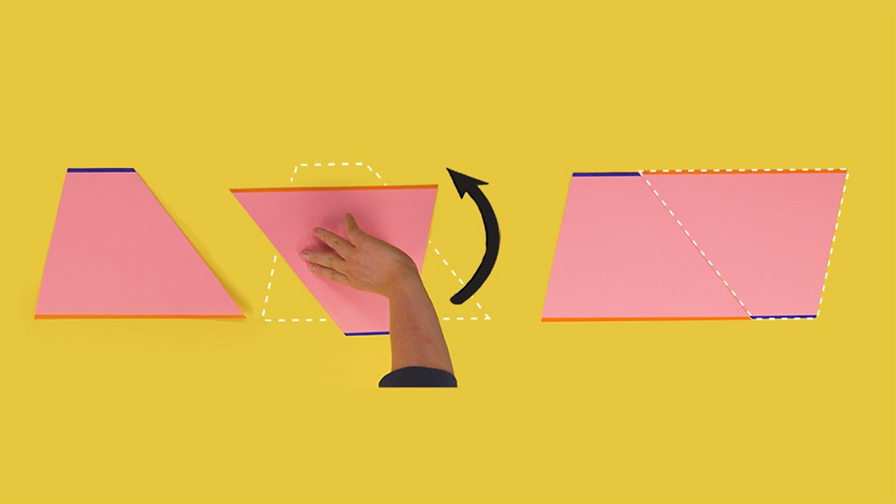 How to prove the formula for the area of a trapezium - BBC Bitesize