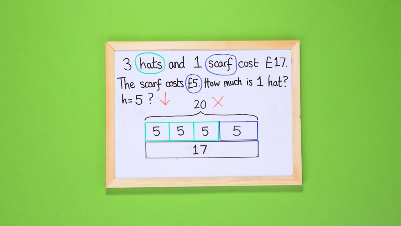 How to solve algebraic equations using guess and check - BBC Bitesize