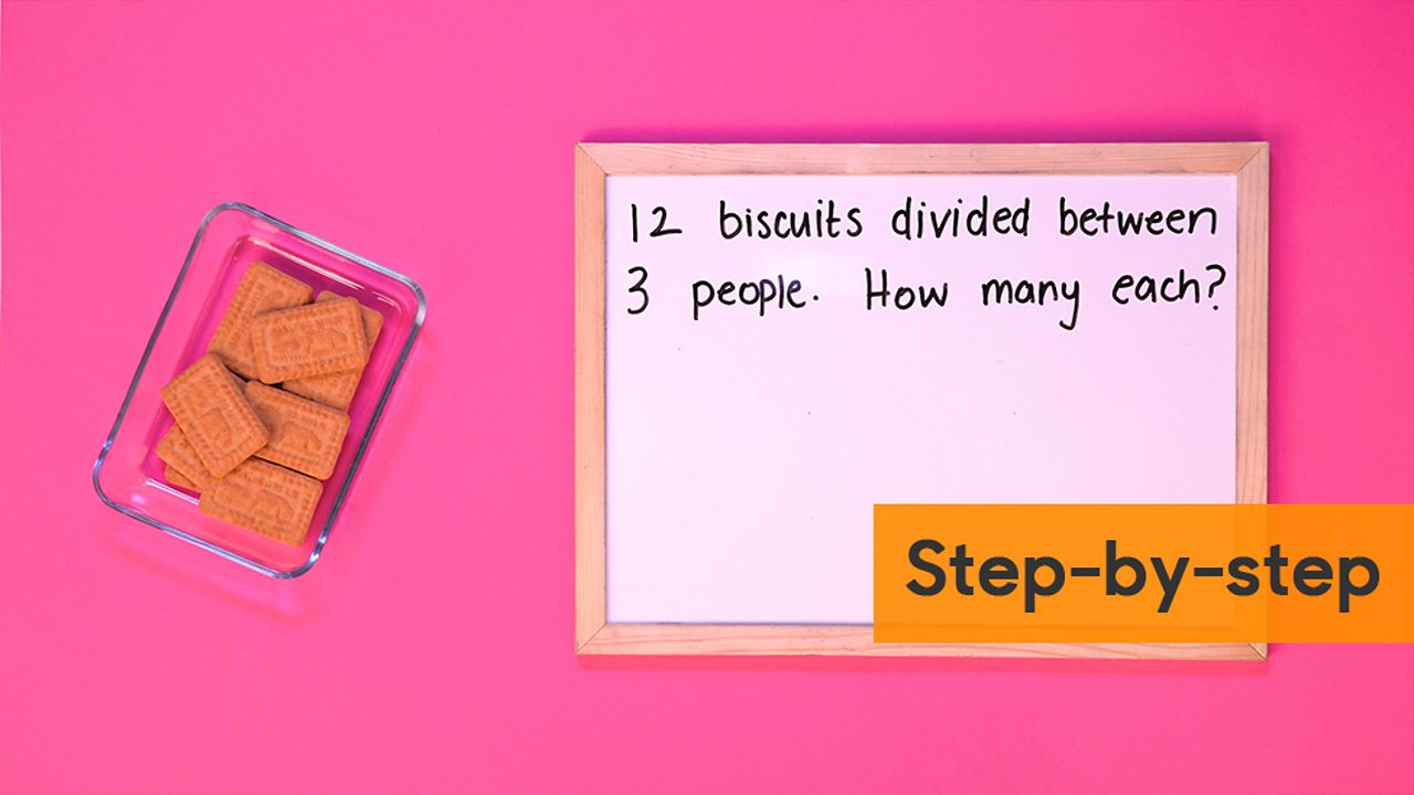 How to visualise division with an array - BBC Bitesize