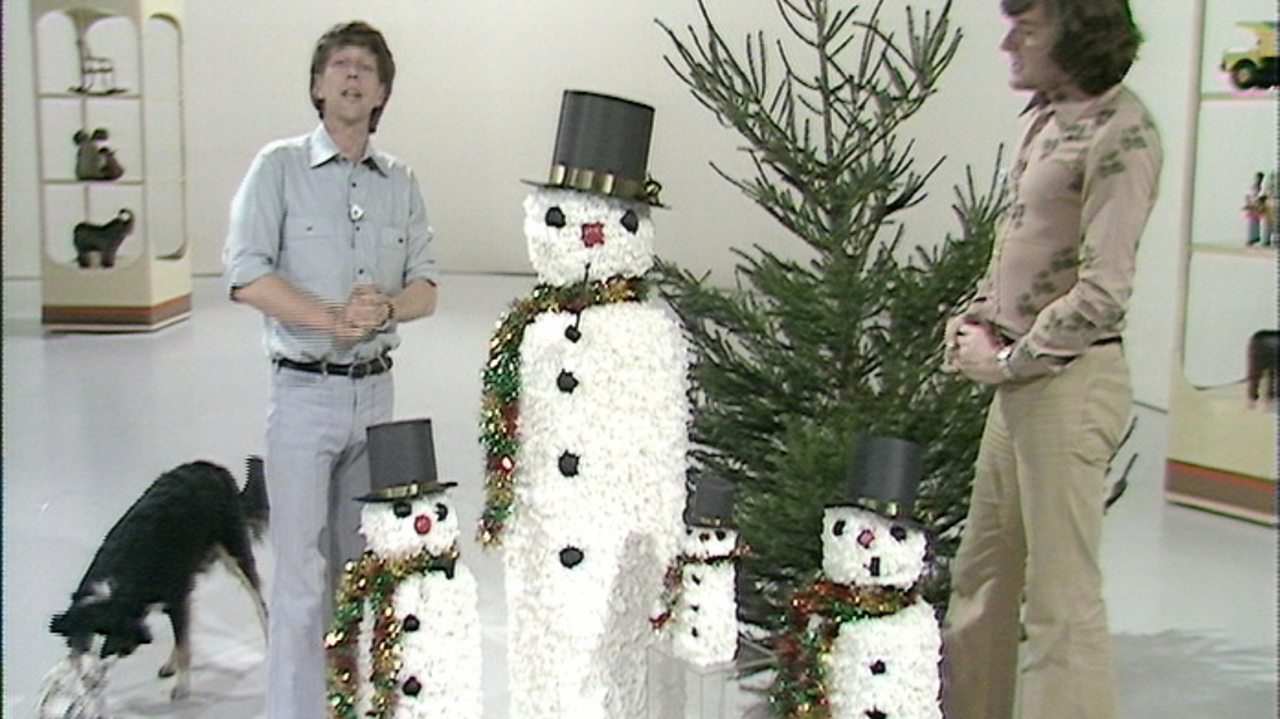 Blue Peter's Christmas makes - BBC Archive