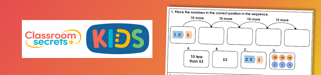 10 more and 10 less - Year 3 - P4 - Maths - Catch Up Lessons - Home ...
