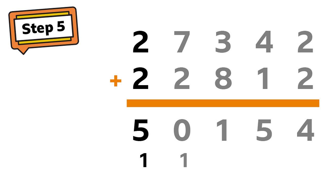 Add more than 4-digits together - Year 6 - P7 - Maths - Catch Up ...