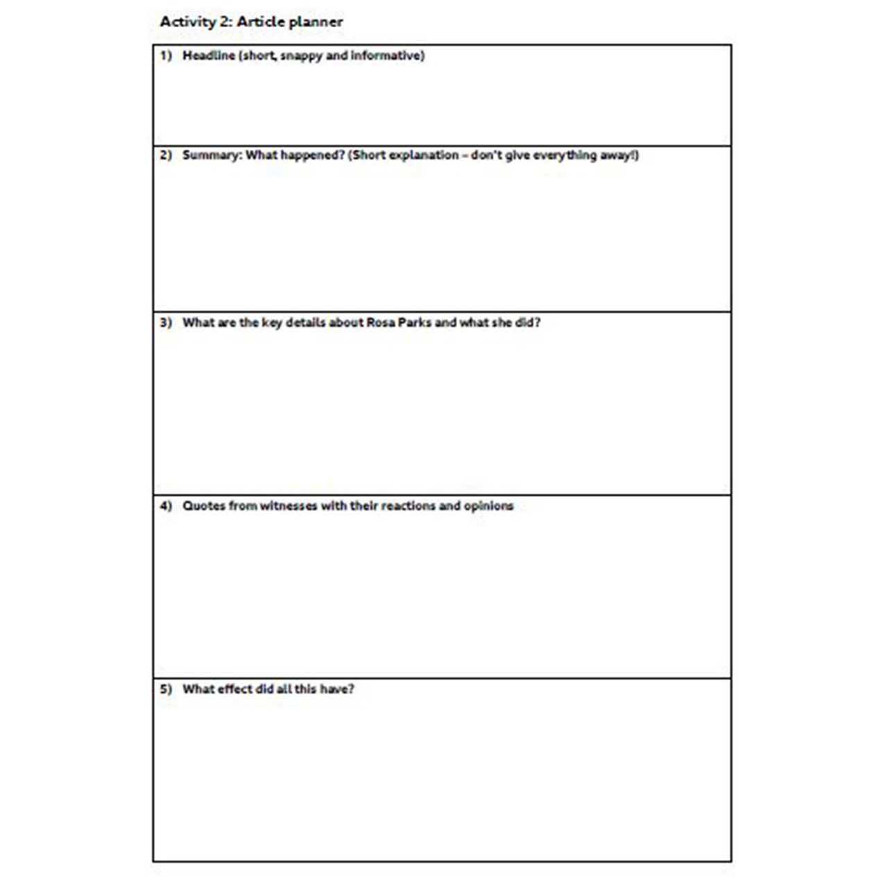  How To Write A Newspaper Article Summary Example How To Cite A 