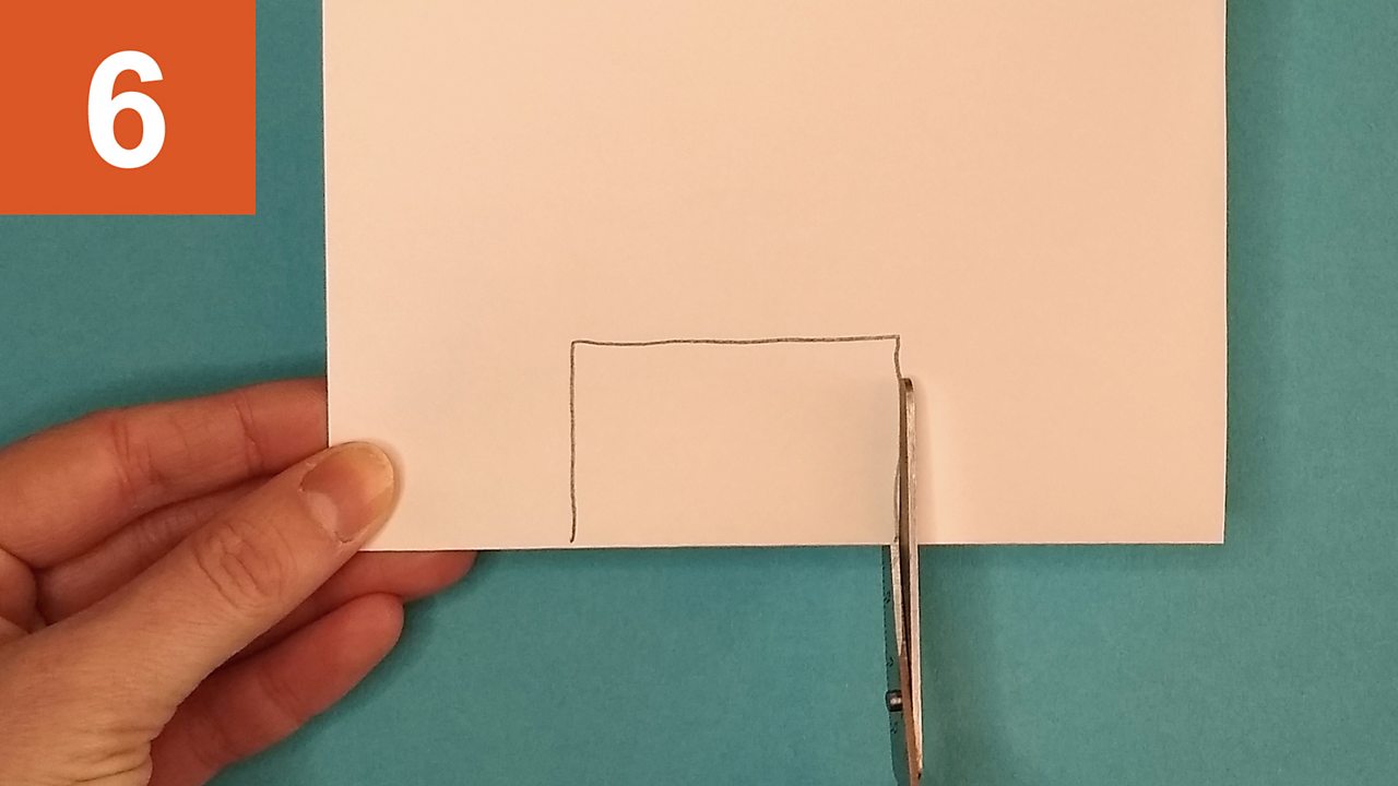 Cut holes in folded paper - BBC Bitesize