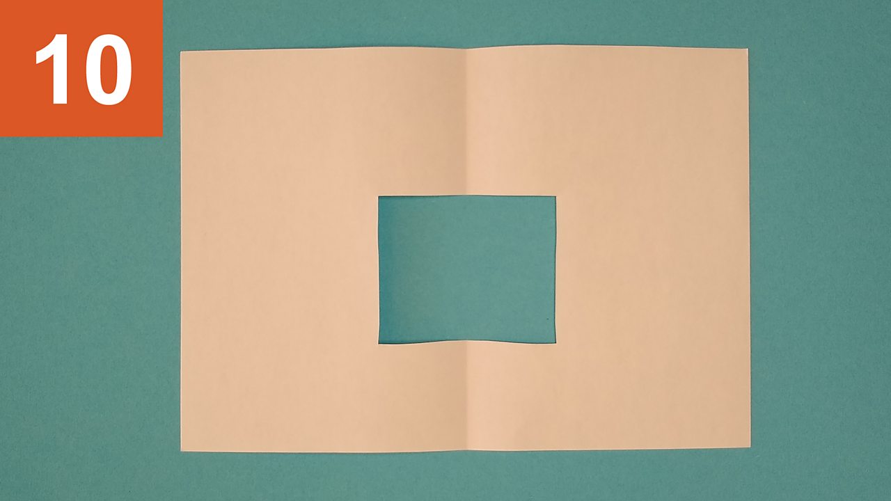 Cut holes in folded paper - BBC Bitesize