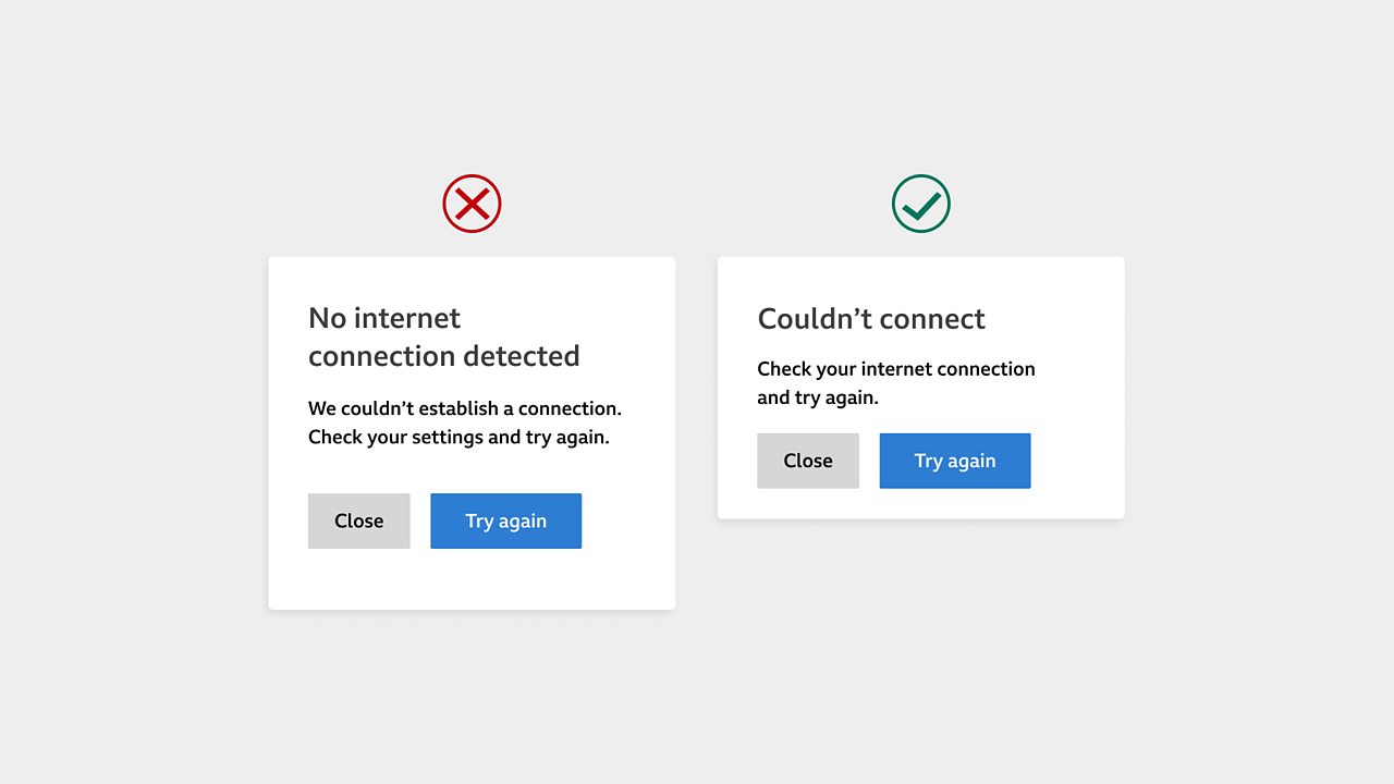 BBC GEL | How to write useful error messages