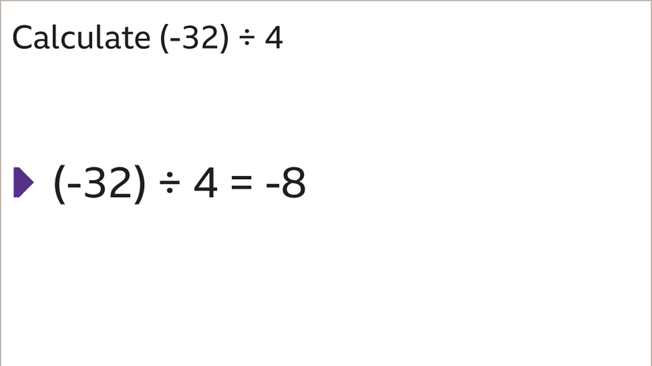 How to multiply and divide positive and negative numbers – KS3 Maths ...