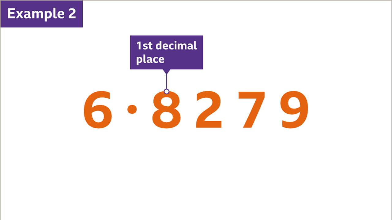 Rounding Numbers decimals BBC Bitesize