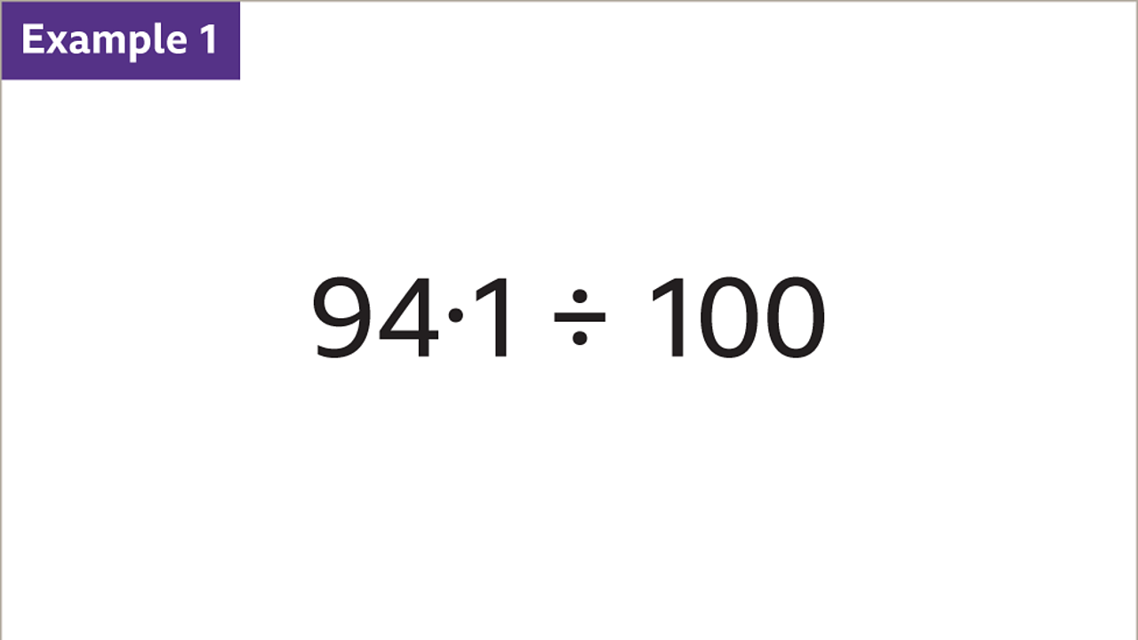 How To Divide Decimals BBC Bitesize How To Divide Decimals BBC Bitesize
