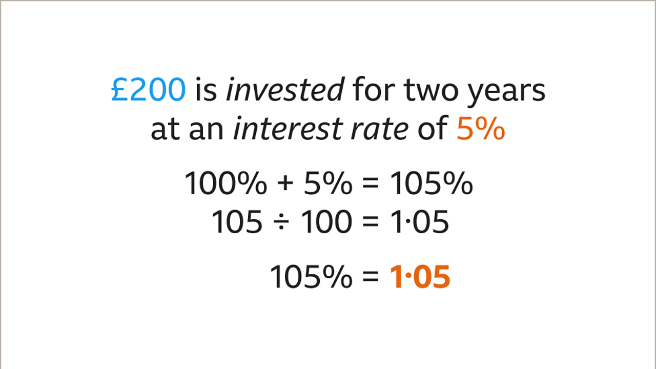 How to work out interest - BBC Bitesize