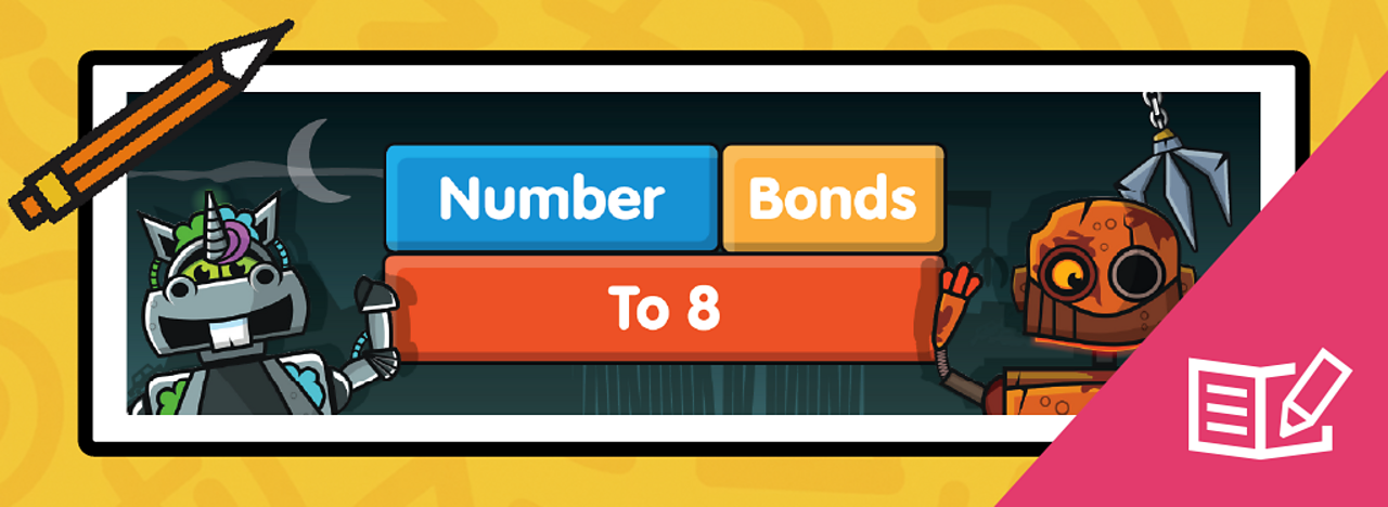 Number bonds to 8 | Reception maths | addition - BBC Bitesize