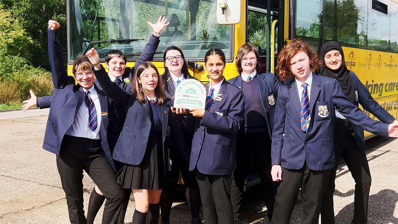 Hall of Fame awards: Primary school winners - The Regenerators - BBC ...