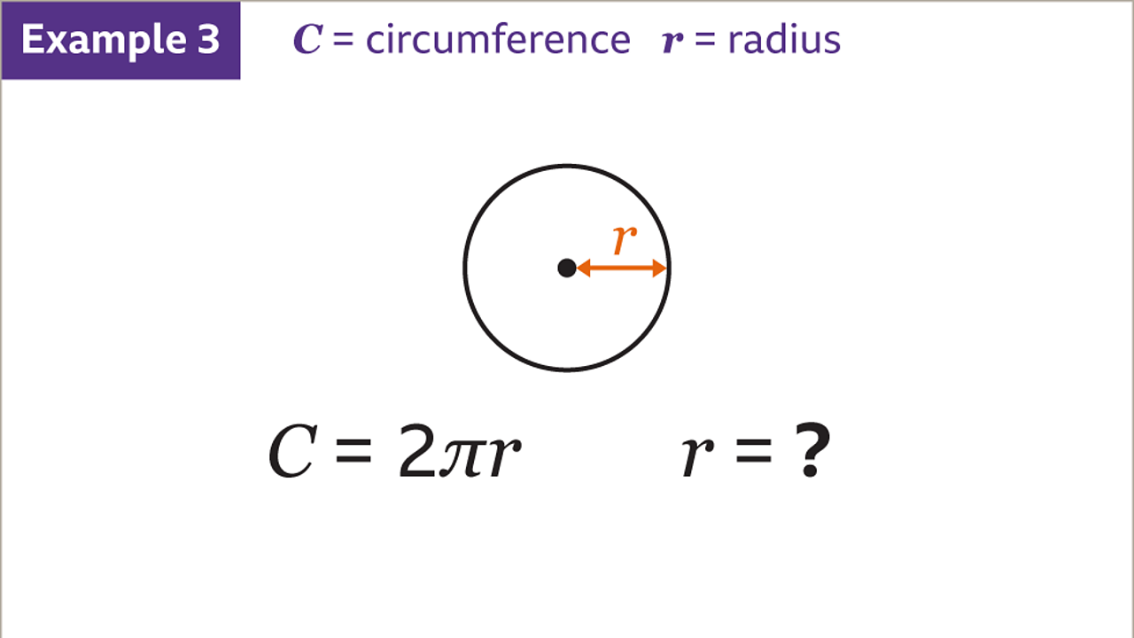 Changing the subject of a formula - KS3 Maths - BBC Bitesize - BBC Bitesize