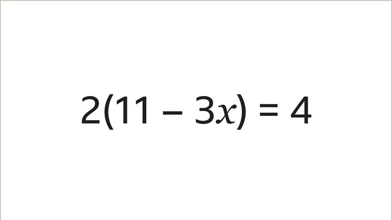 Equation