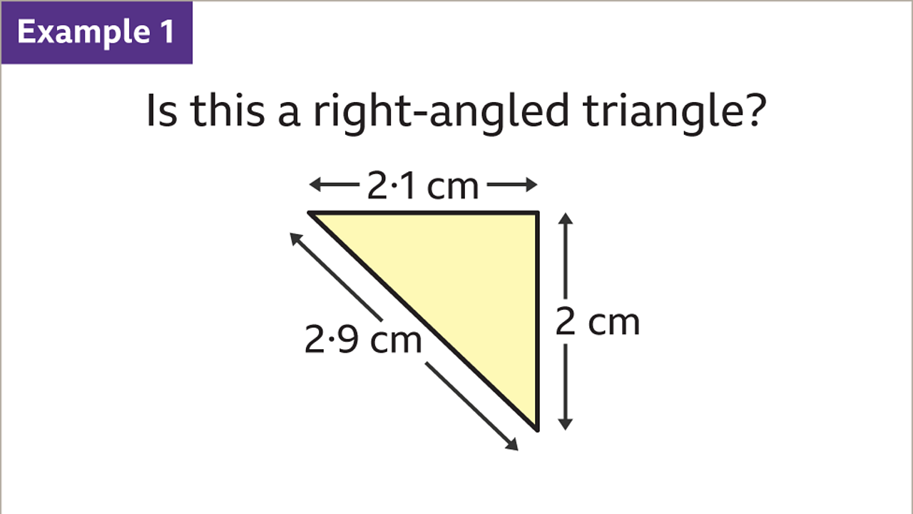 Pythagoras' theorem - Part 1 - KS3 Maths - BBC Bitesize - BBC Bitesize