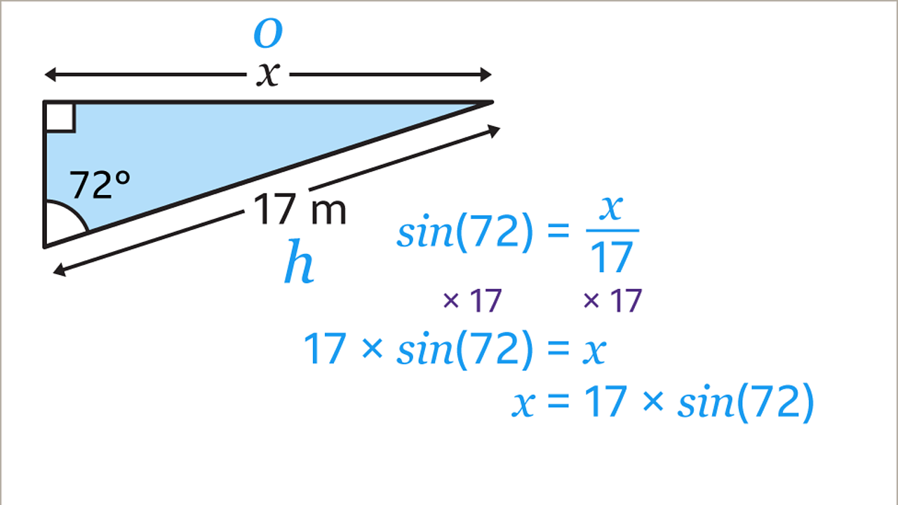 Right Angled Triangle Measurements