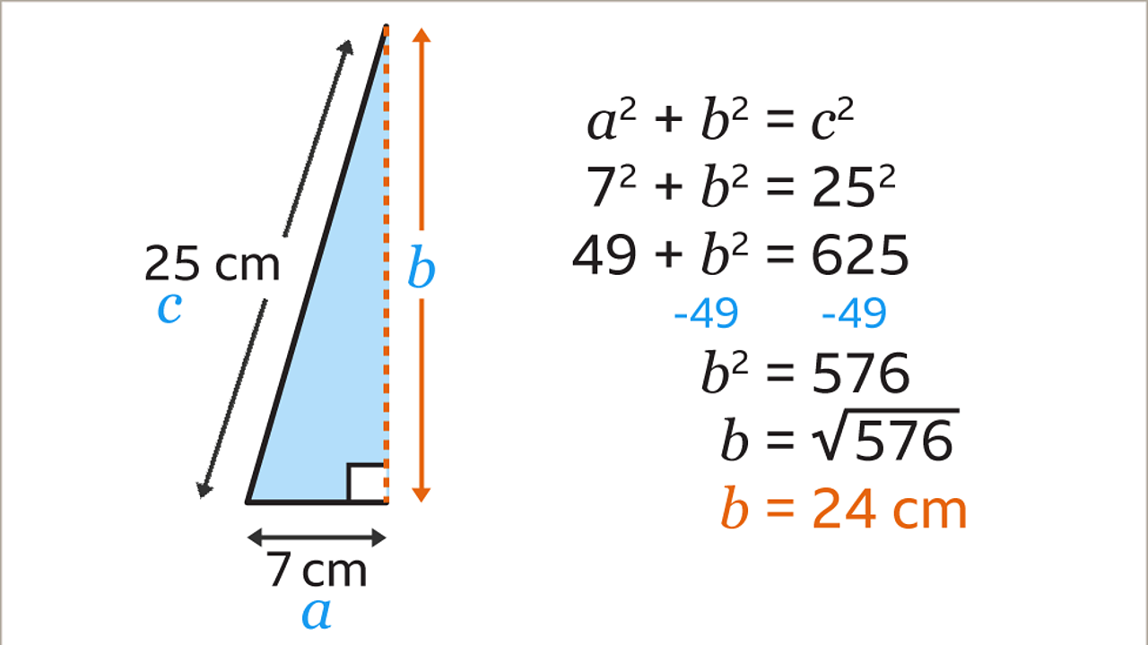 Pythagoras' theorem - Part 2 - KS3 Maths - BBC Bitesize - BBC Bitesize