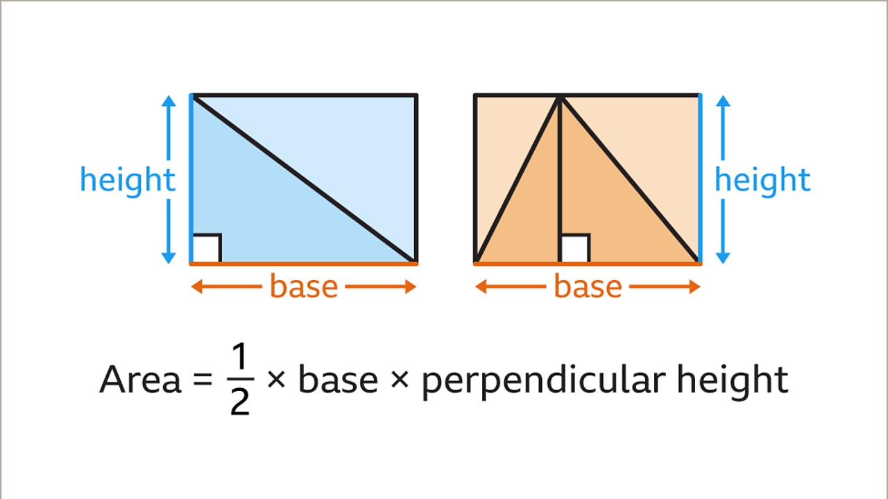 Area of triangles - KS3 Maths - BBC Bitesize - BBC Bitesize