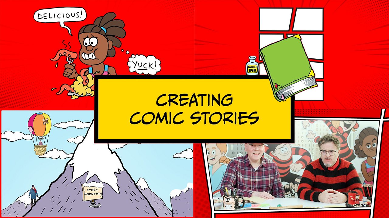 How to construct comic worlds with Beano - BBC Teach