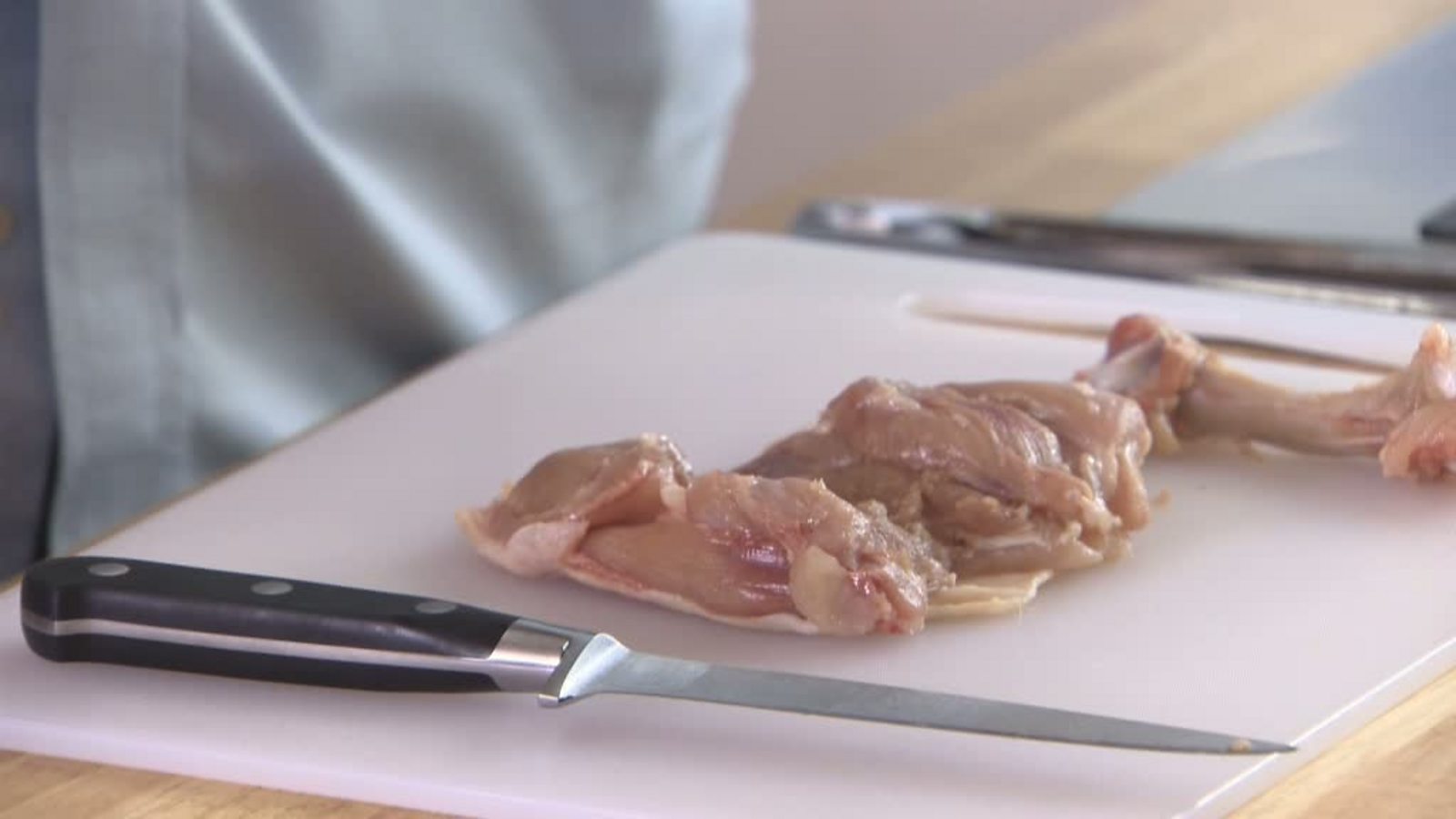 How to bone a chicken thigh - BBC Food