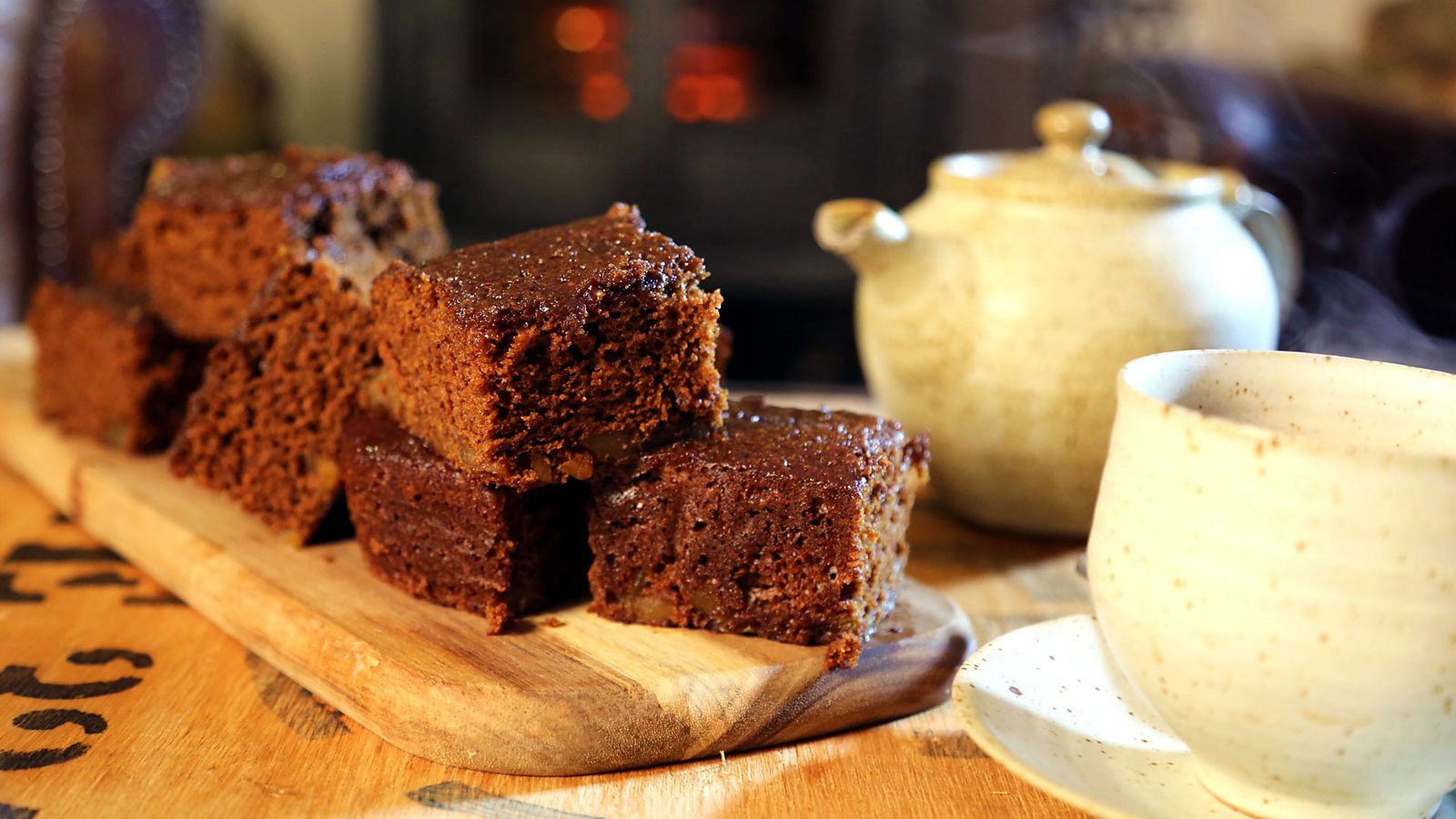 Sticky stem gingerbread cake recipe - BBC Food