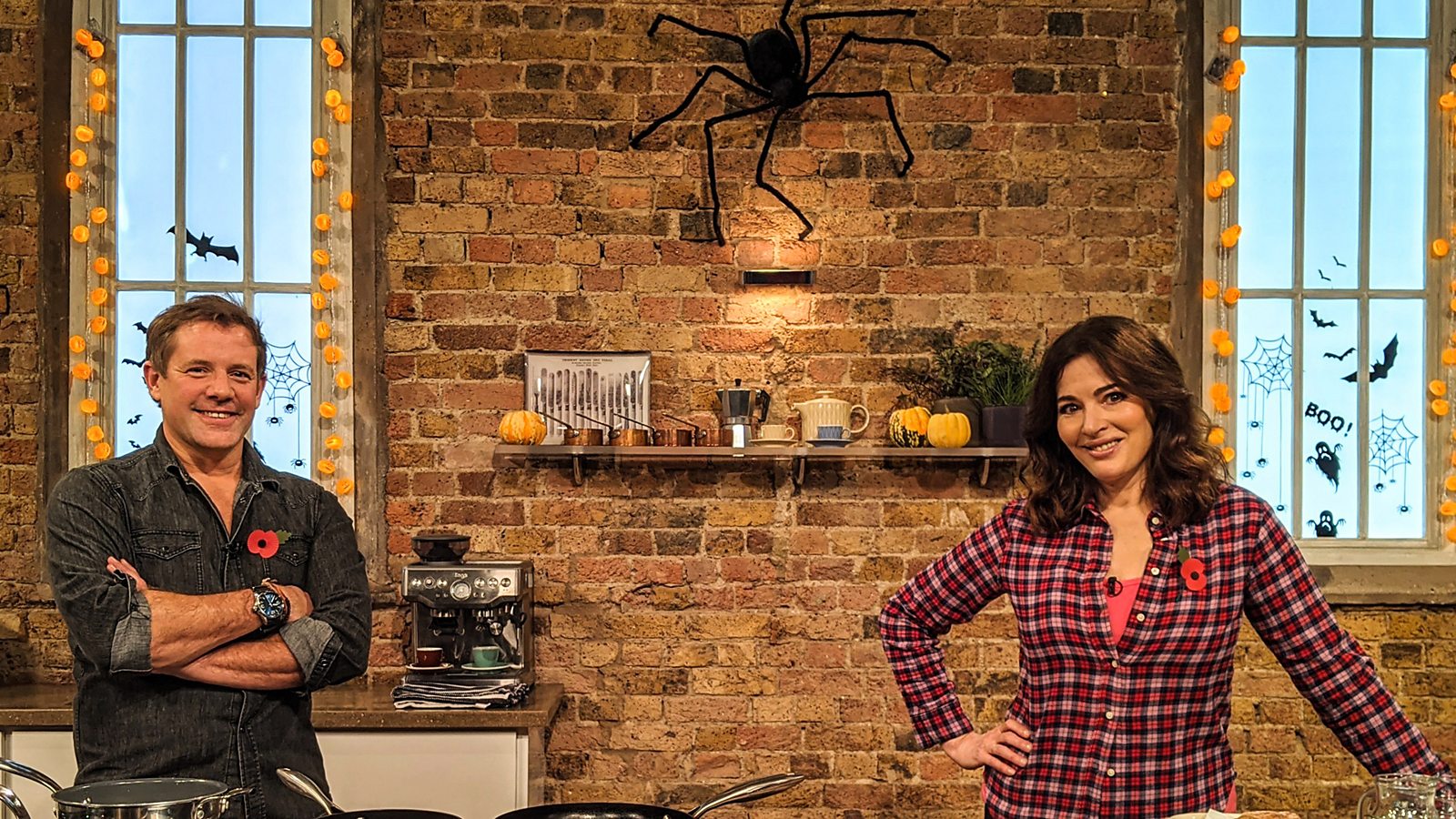 Pumpkin fritters, cheese cream and kale recipe - BBC Food