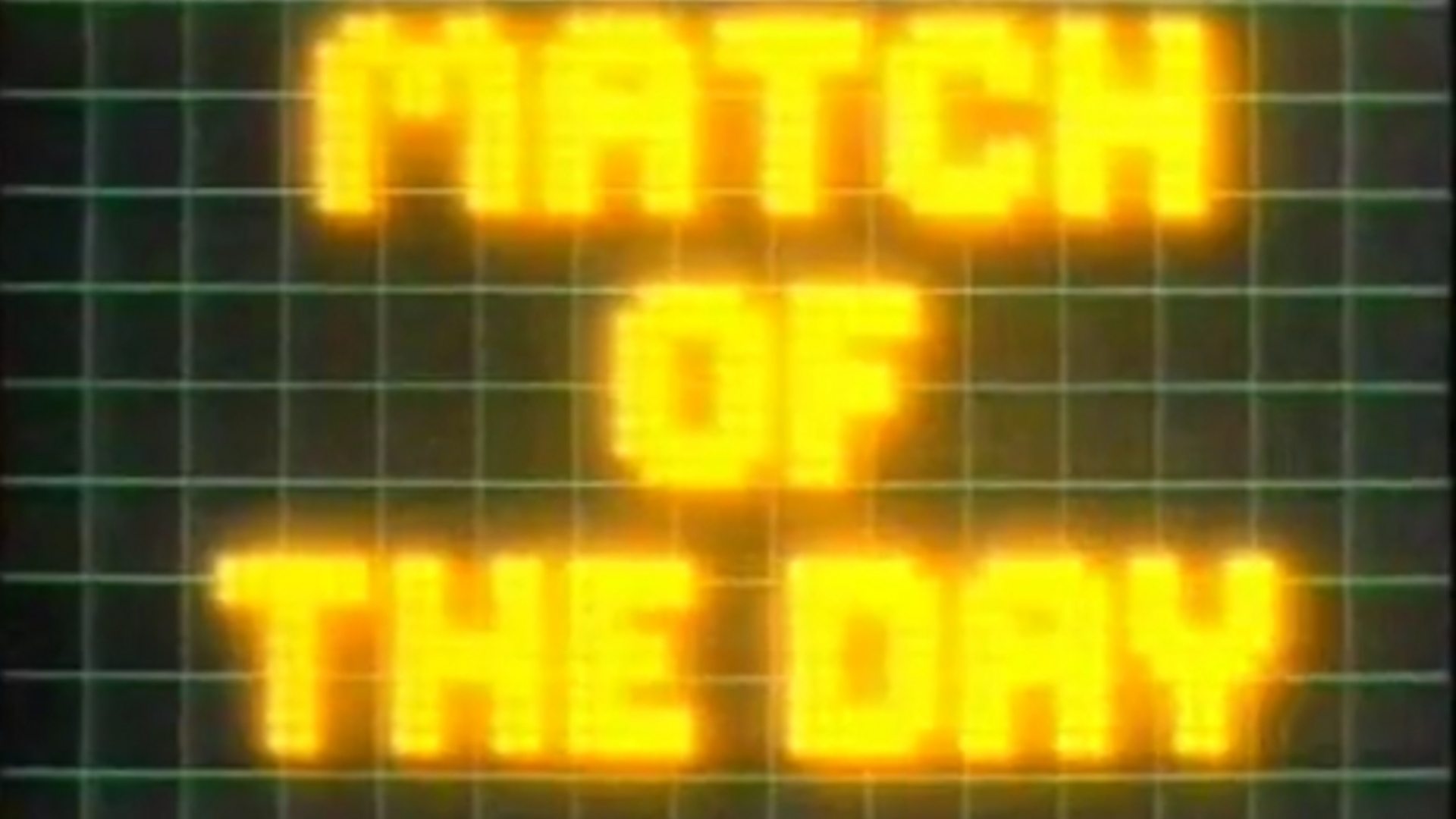 BBC One - Match of the Day, MOTD 1980