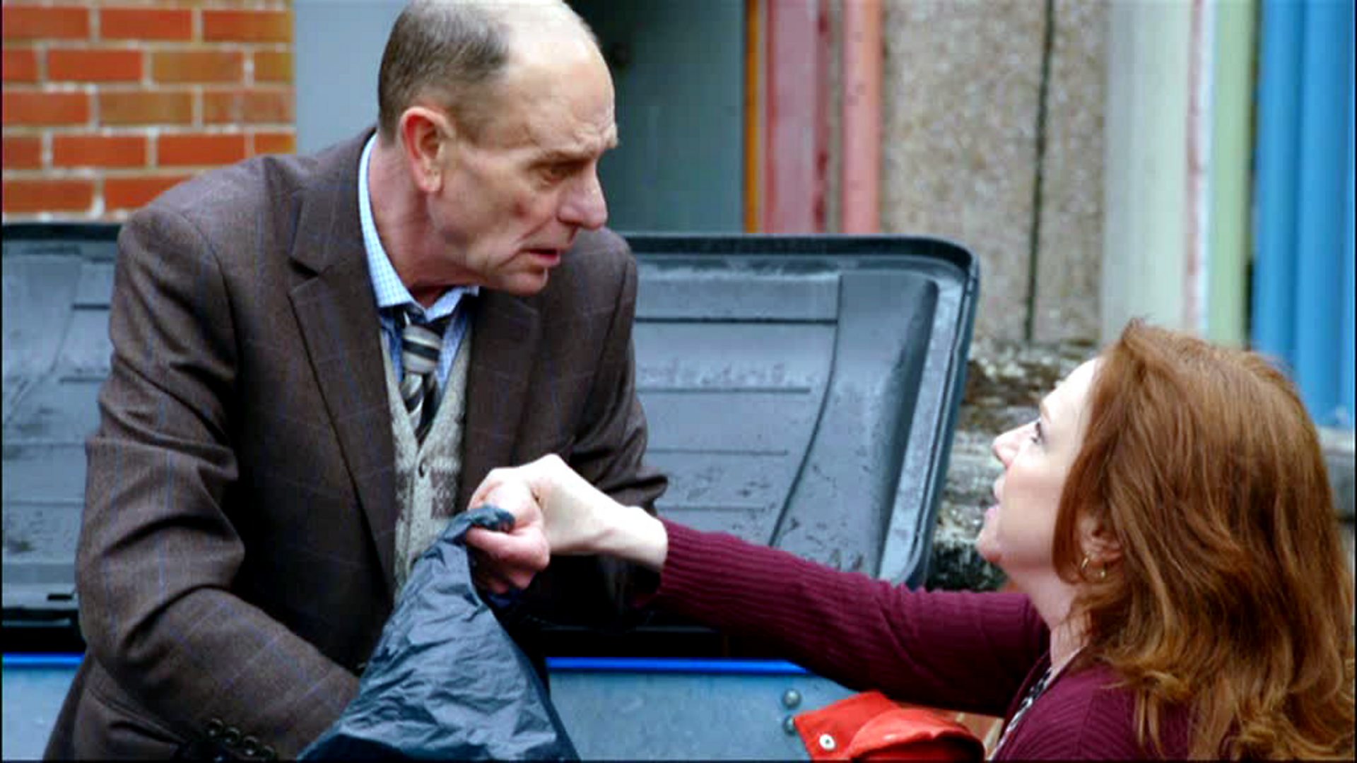 BBC One - Waterloo Road, Series 9, Episode 6, Budgen's bin