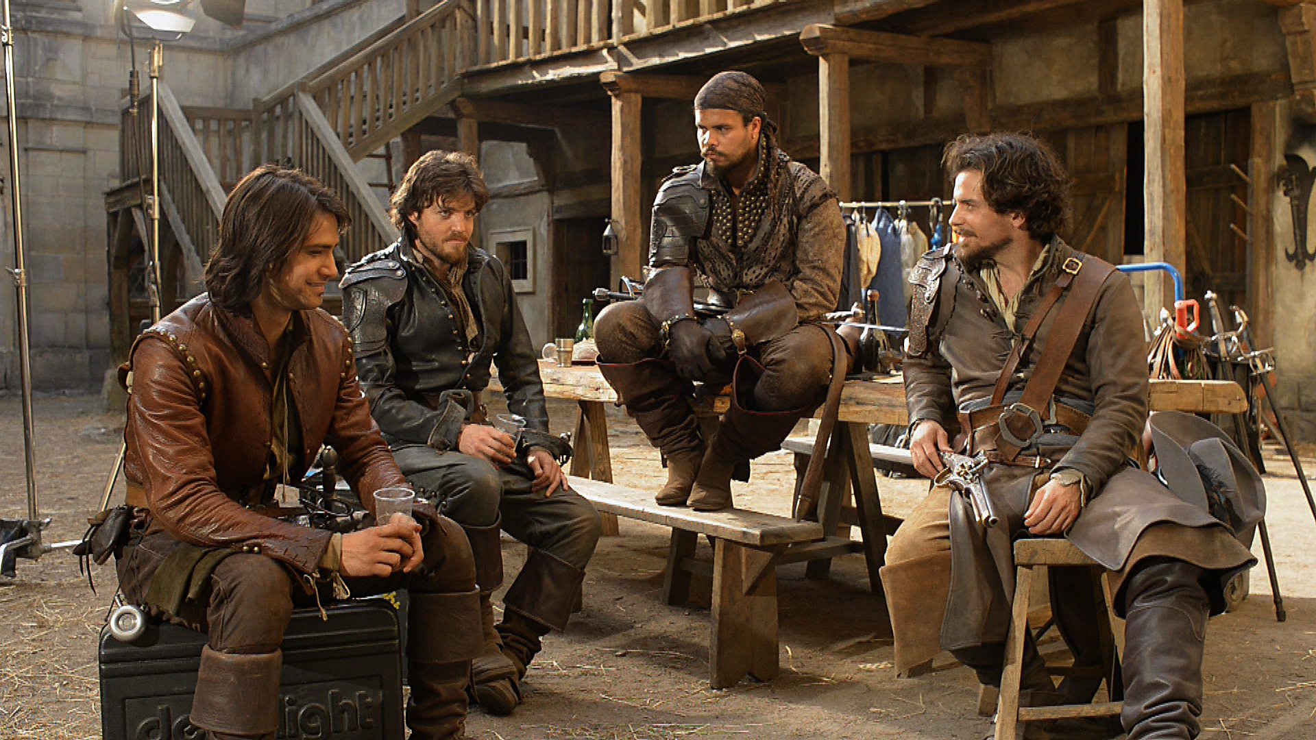 BBC One - The Musketeers, Series 1, The Musketeers talk about their ...