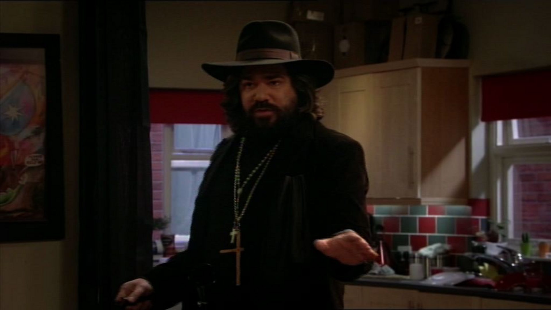 BBC Two - House of Fools, Series 1, The Ghost Affair, Beef the Exorcist