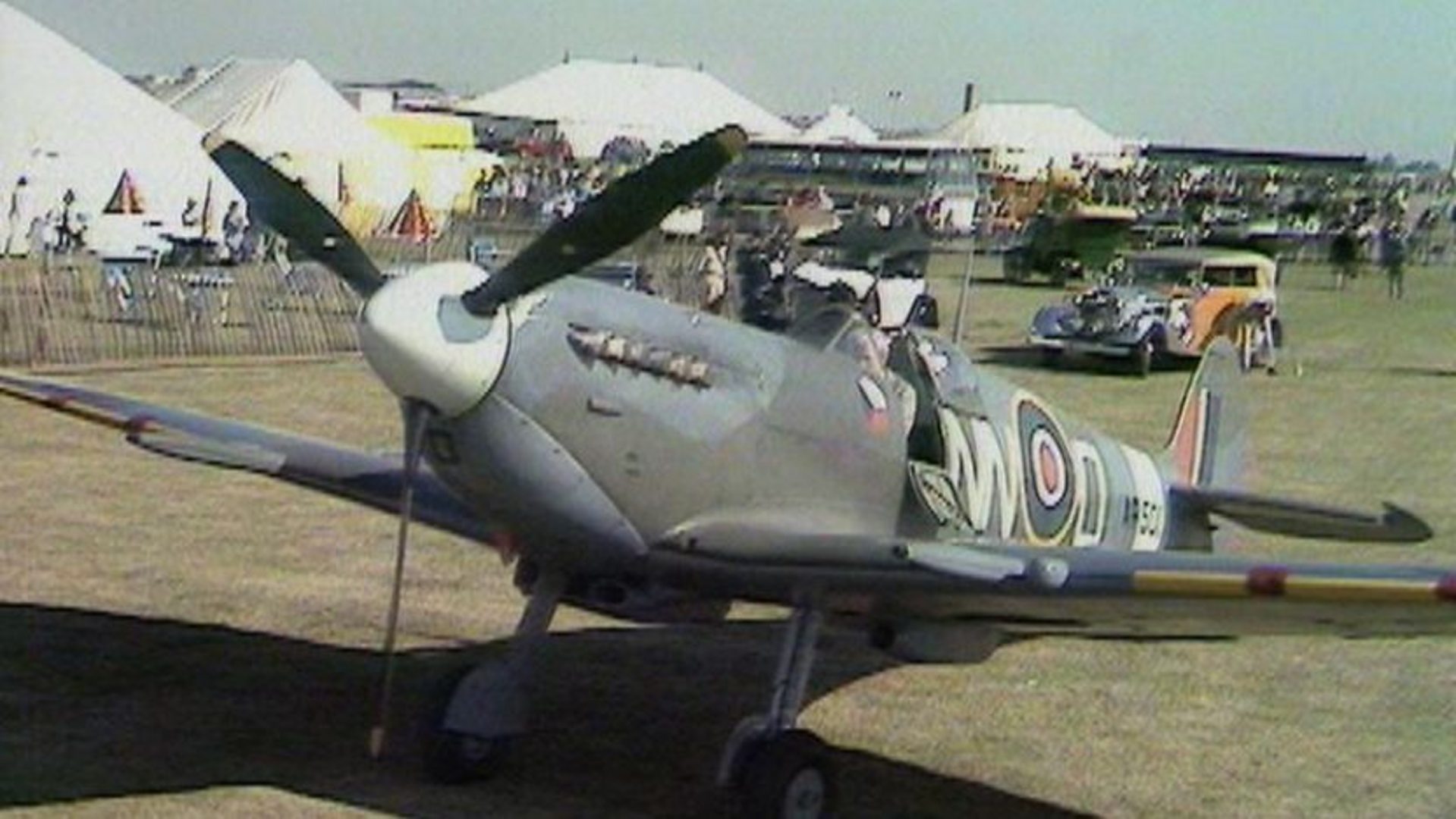 BBC Two - Rolls Royce, In the cockpit of a Spitfire