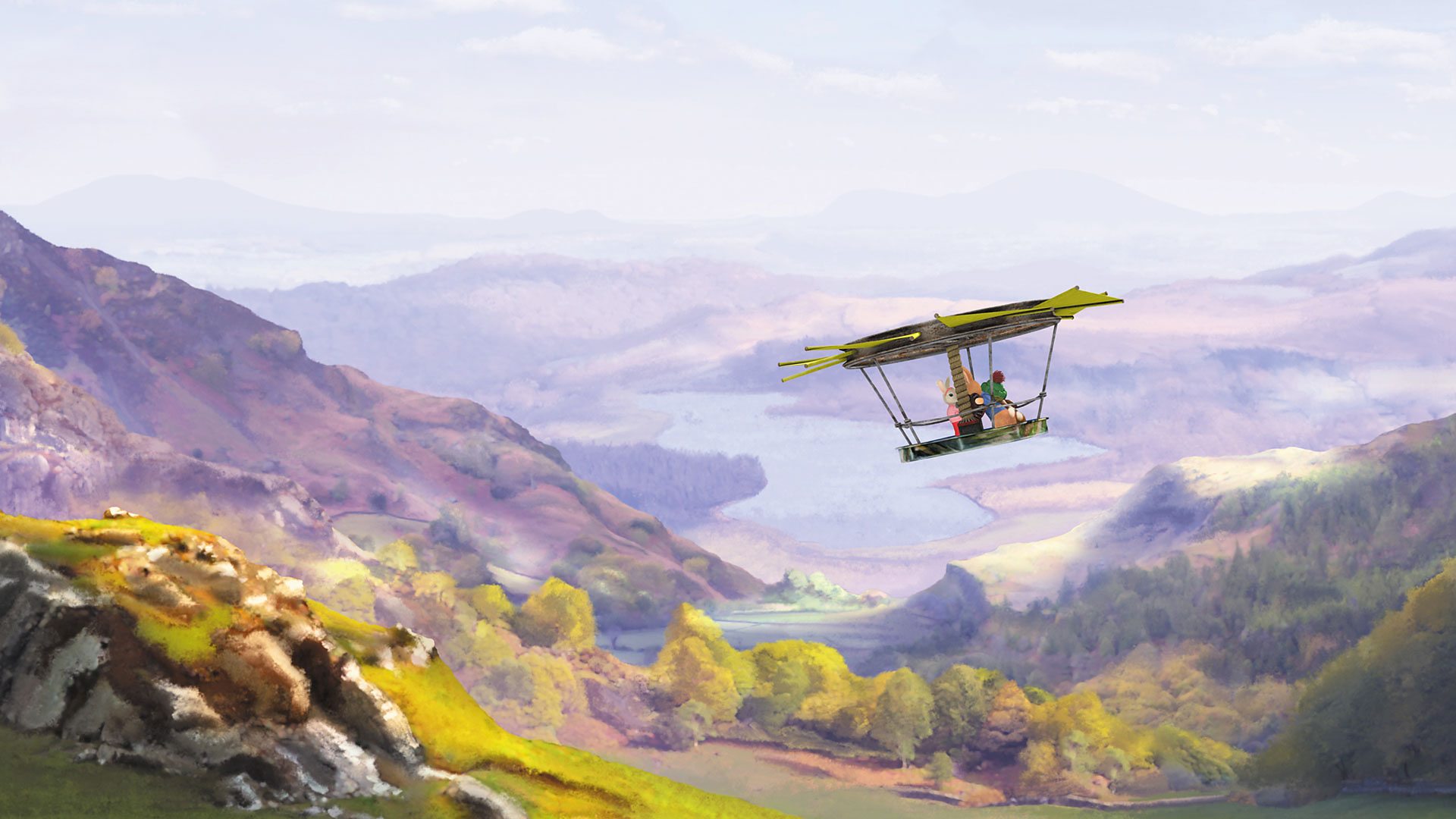 BBC iPlayer - Peter Rabbit - Series 1: 50. The Tale of the Flying Rabbits